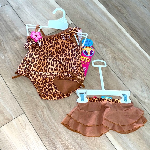 baby buns | Swim | New Baby Buns Brand Size 2m One Piece Swimsuit Set ...
